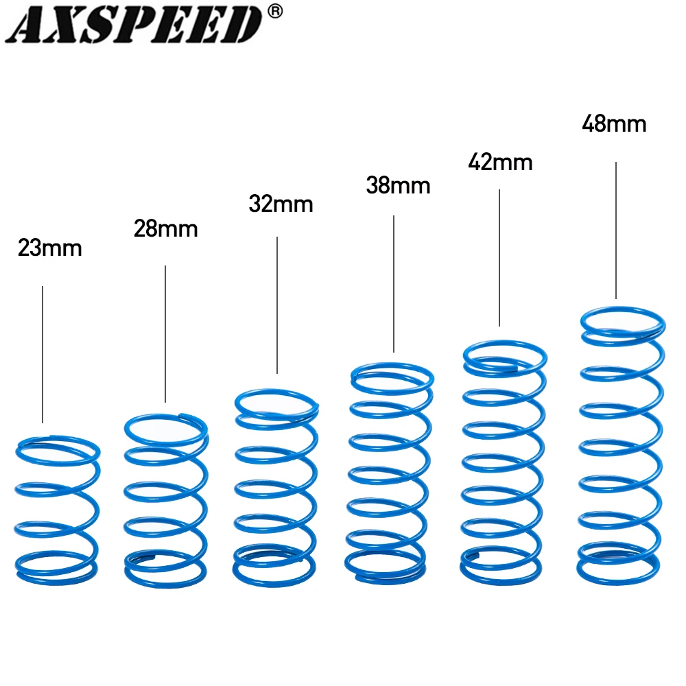 AXSPEED-4PCS-Metal-Shock-Absorber-Spring-23-28-32-38-42-48mm-Speed ...