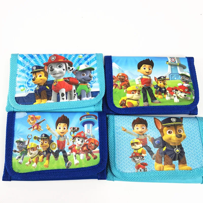 4pcs-Skye-Paw-Patrol-Coin-Purse-Cute-Catton-Kids-Wallet-With-Zipper ...