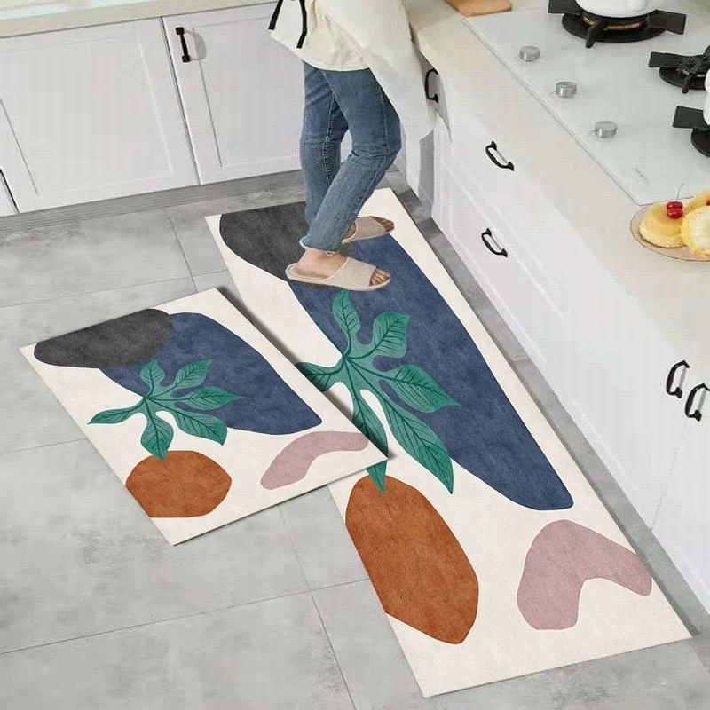 3 Piece Kitchen Rug Set Runner | Washable Kitchen Rugs Carpets ...
