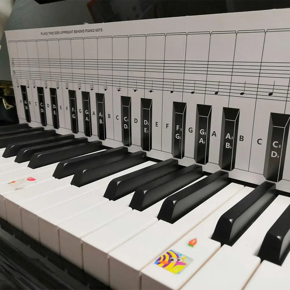 88 Piano Keys Chart