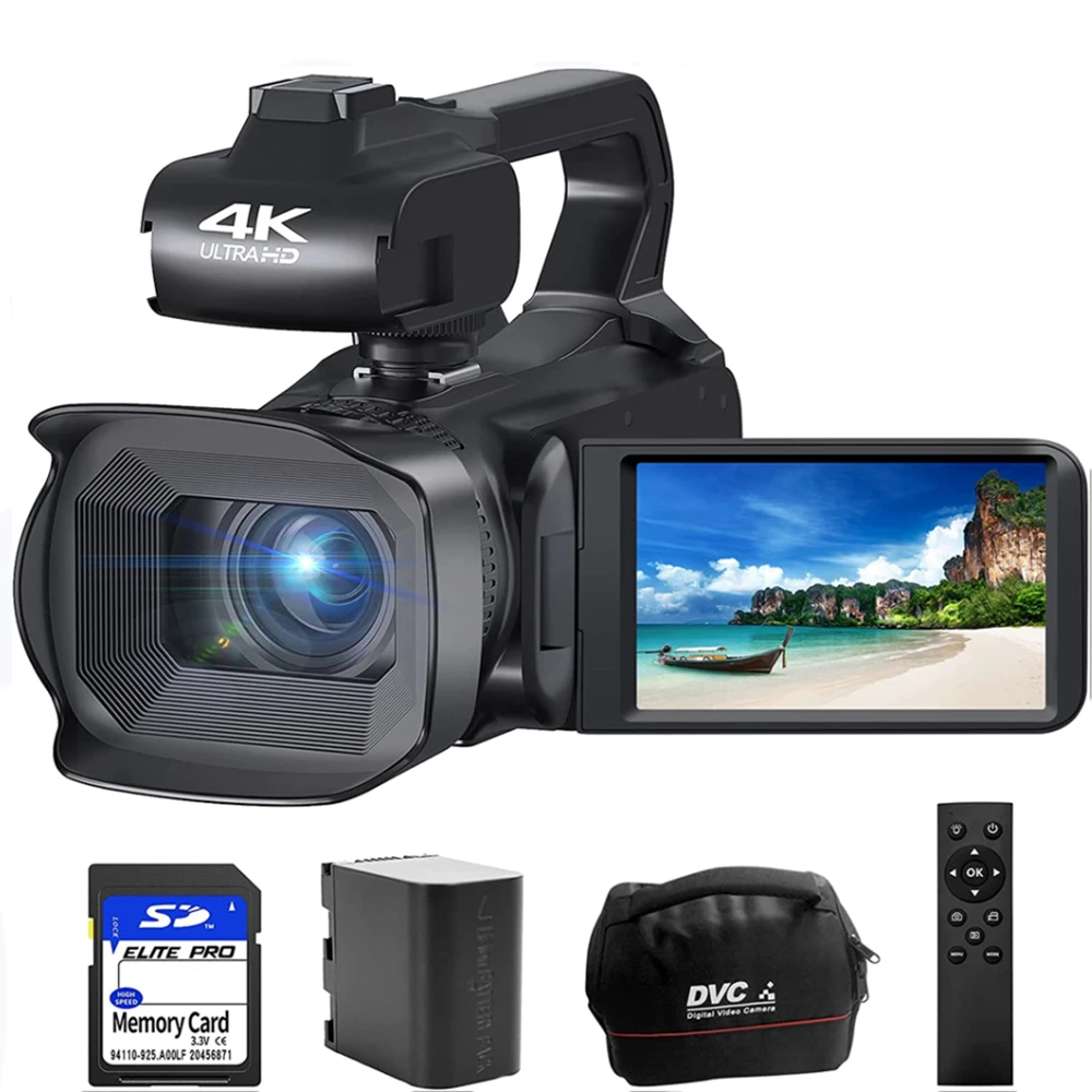 KOMERY-Cam-ra-vid-o-professionnelle-4K-64MP-WiFi-cam-scope-num-rique ...