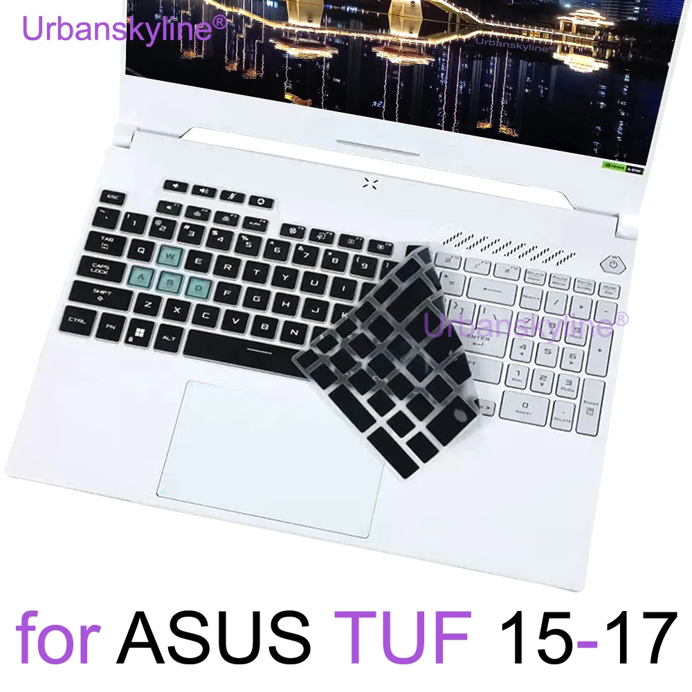 Keyboard-Cover-for-ASUS-TUF-Dash-F15-F16-F17-FX507-FX607-Gaming-A15-A16 ...