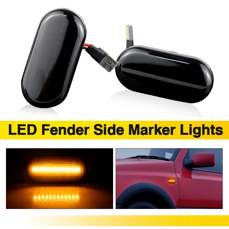 2PCS Led Car Side Marker Lights For Nissan Cube Note E11 NE11 Qashqai ...