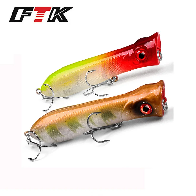FTK-Popper-Wobbler-Fishing-Lure-Fit-Kosadaka-Yo-Zuri-Rod-Floating ...