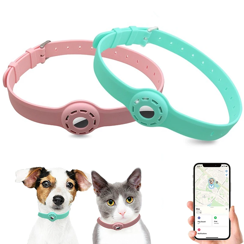 Collier De Chat Anti-perte En Silicone Pour Apple, Airtag, Suivi De ...