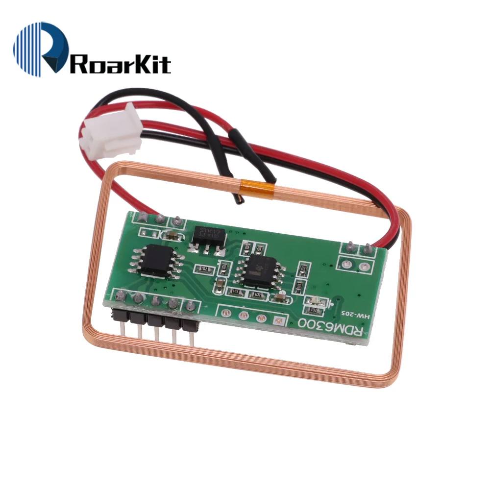 UART 125Khz EM4100 RFID Card Key ID Reader Module RDM6300 (RDM630) For ...