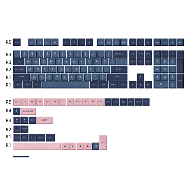 Apex Pro Mini GK5 PBT Double Shot Keycap 146 Keys For MX Mechanical ...