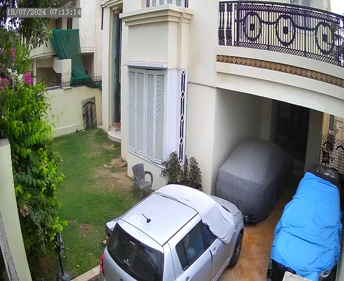 HIKVISION DVR 4 CHANNEL & MHK BRAND CAMERA DAY/NIGHT FULL COLOR WITH ...