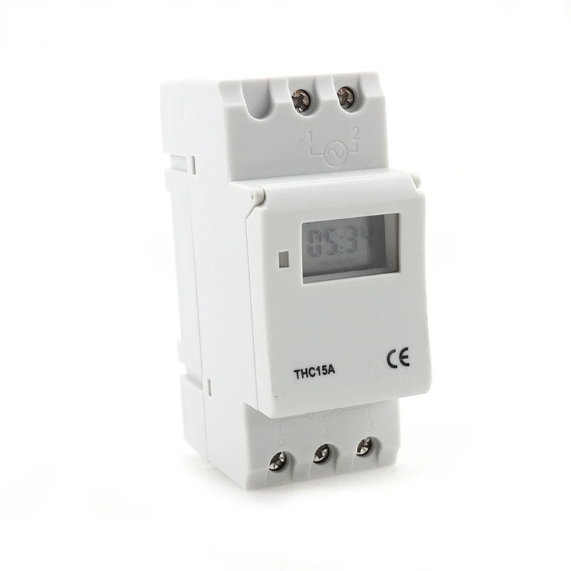 Electronic Weekly 7 Days Programmable Digital Time Switch Relay Timer ...