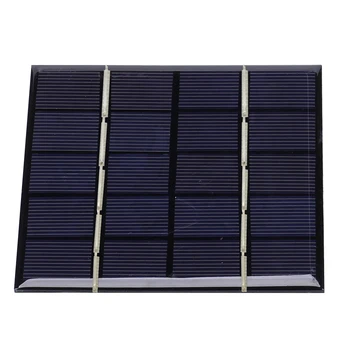 Solar Panel 3W 5V Micro Solar Board Portable Fast Charger Polysilicon ...