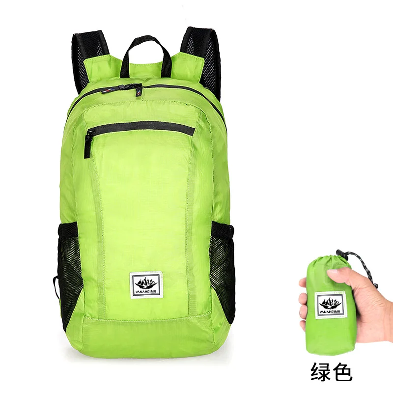 20L Lightweight Backpack Ultralight Packable Foldable Rucksacks Outdoor ...