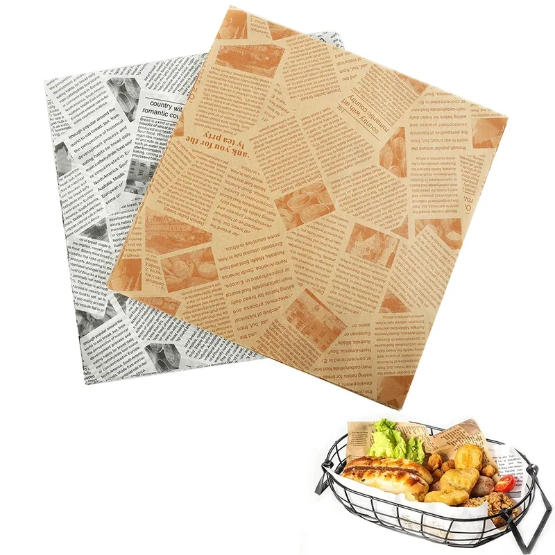 50Pcs-Premium-Deli-Paper-Sandwich-Wrapping-Paper-Greaseproof-Non-stick ...