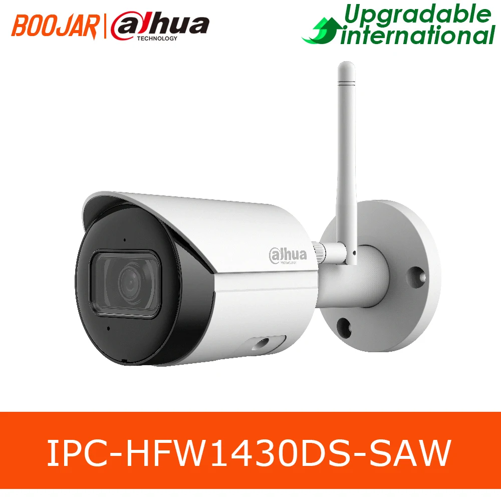 Dahua cámara de red Bullet Original de 4MP, videocámara IR de enfoque fijo, wifi, IPC HFW1430DS ...