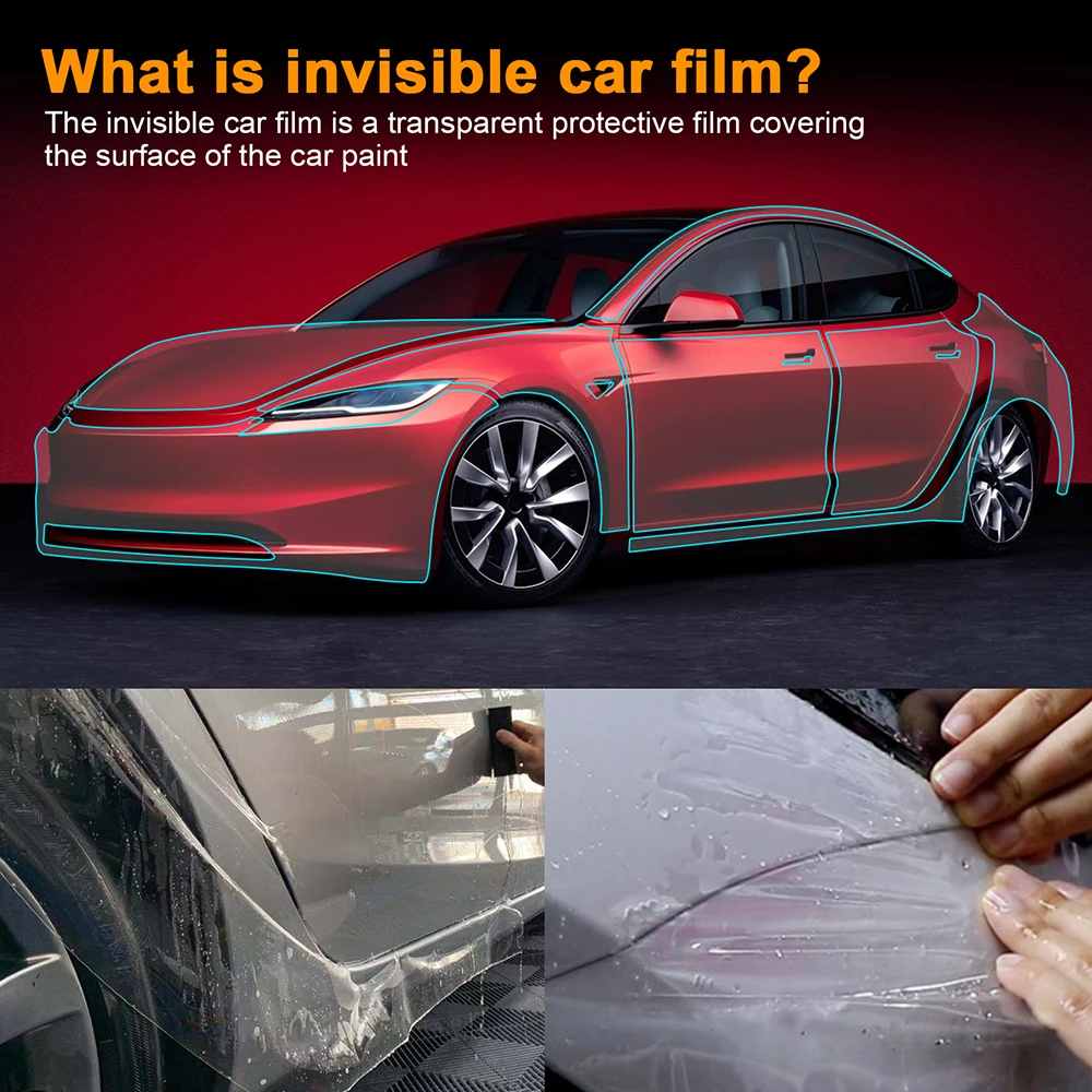for-Tesla-Model-3-2024-Up-TPU-Invisible-Transparent-Car-Engine-Paint ...