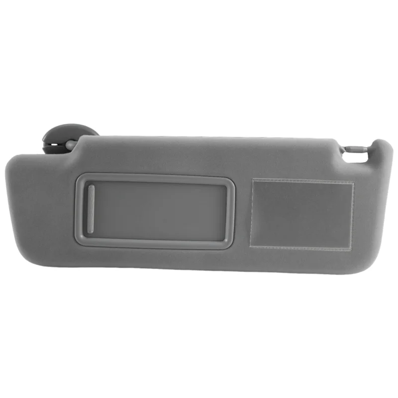 Mirror LED Lamp Included Sun Visors In Grey For Toyota Prado 120 Series ...