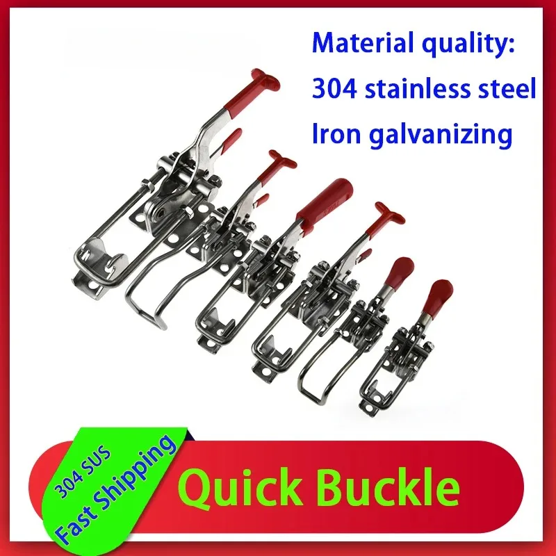 304-Stainless-Steel-Iron-galvanized-Quick-Fixture-Adjustable-Buckle ...
