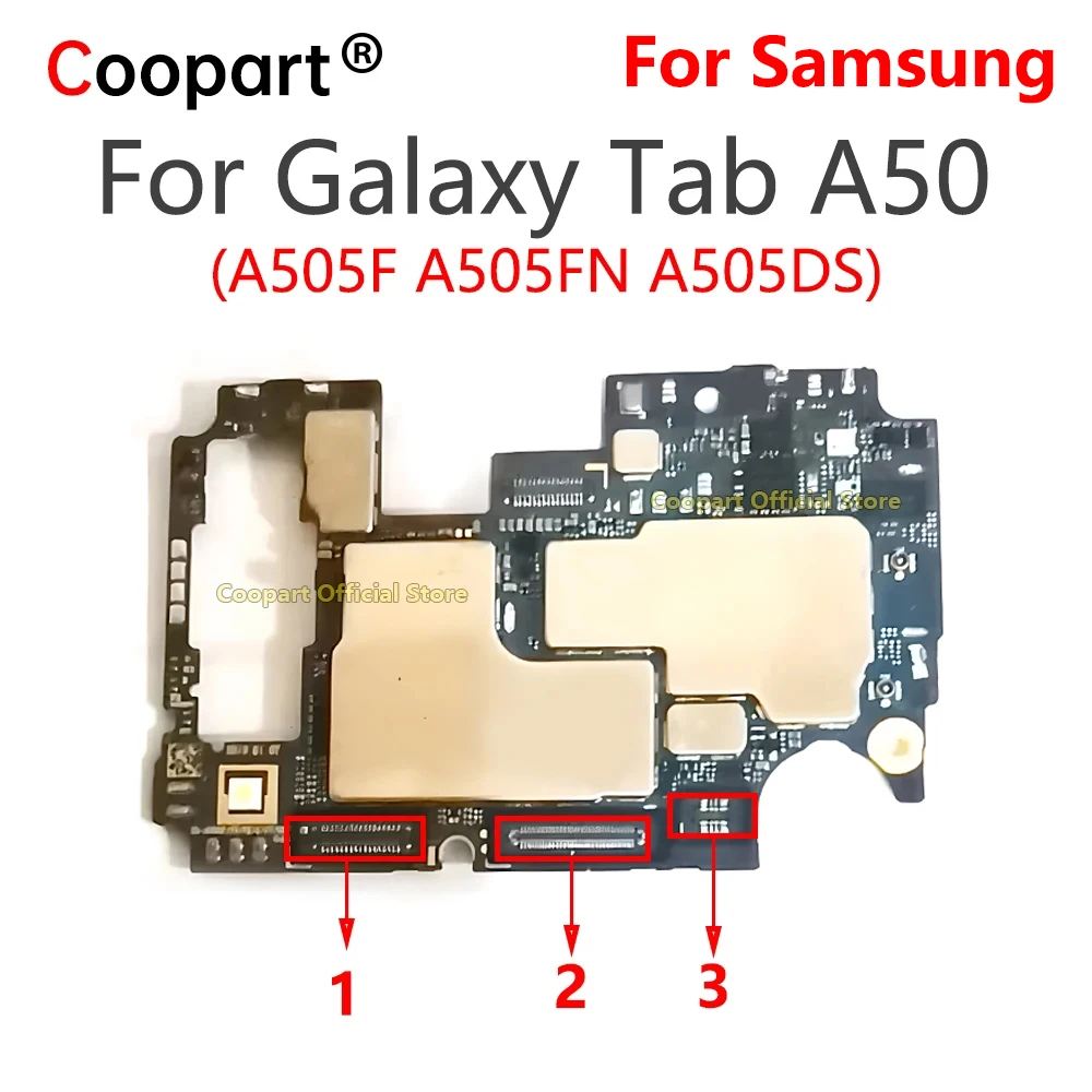 2Pcs LCD Display Screen FPC Connector For Samsung Galaxy A50 A505 ...