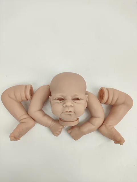 Original Elijah Reborn Kits Doll 17 Inch New Face Realistic DIY ...