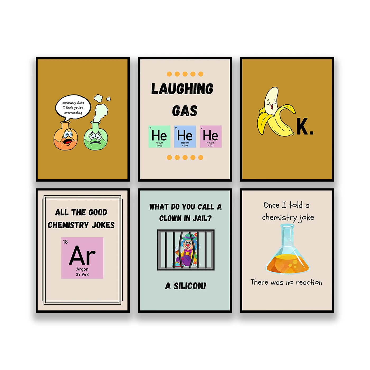 Periodic Table Jokes Puns