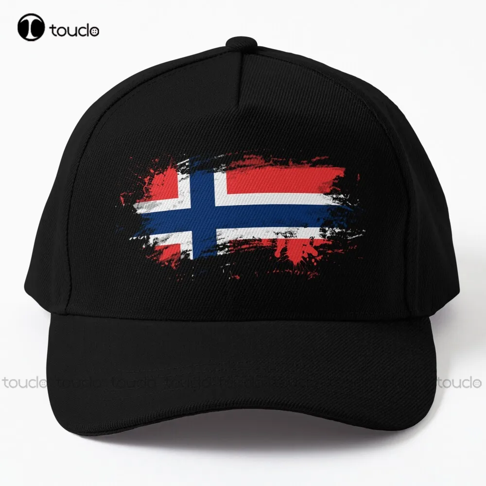 Norway-Flag-Splatter-Baseball-Cap-Caps-For-Men-Cotton-Denim-Caps-Hip ...