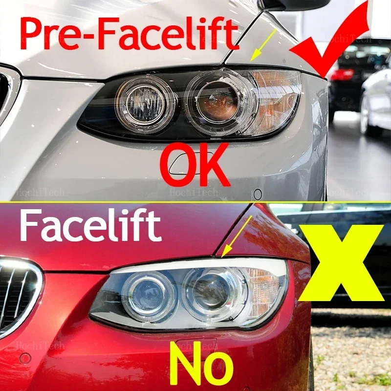 Крышка фары для BMW M3 E92 E93 coupe, предварительная фейслинг 2006-09 ...