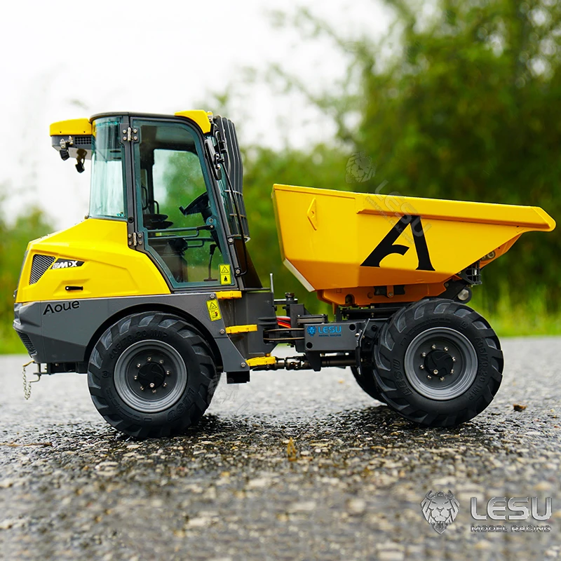 1/14 6mdx all -metal hydraulic dump truck mini articulated engineering ...