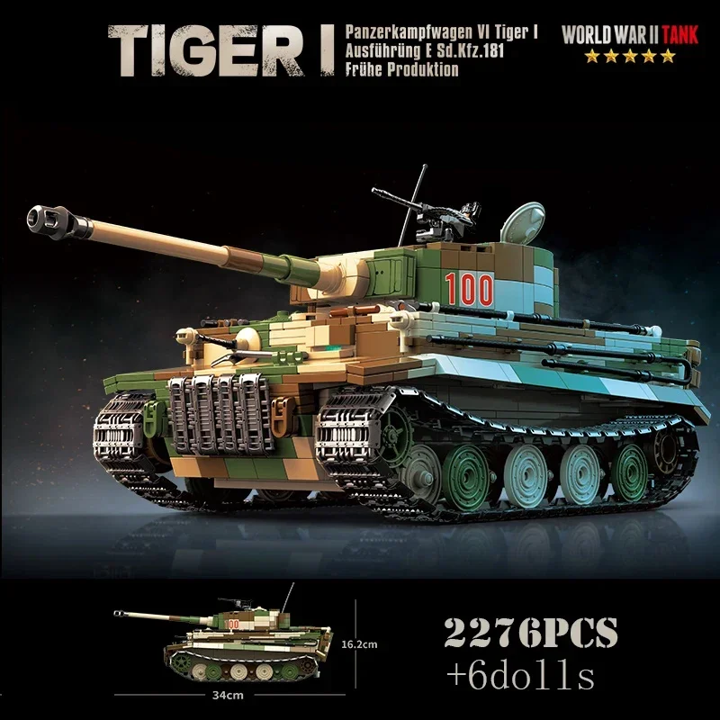 Tanque-pesado-Tiger-King-militar-Panzerkampfwagen-VI-Ausf-2023-E-Tiger ...