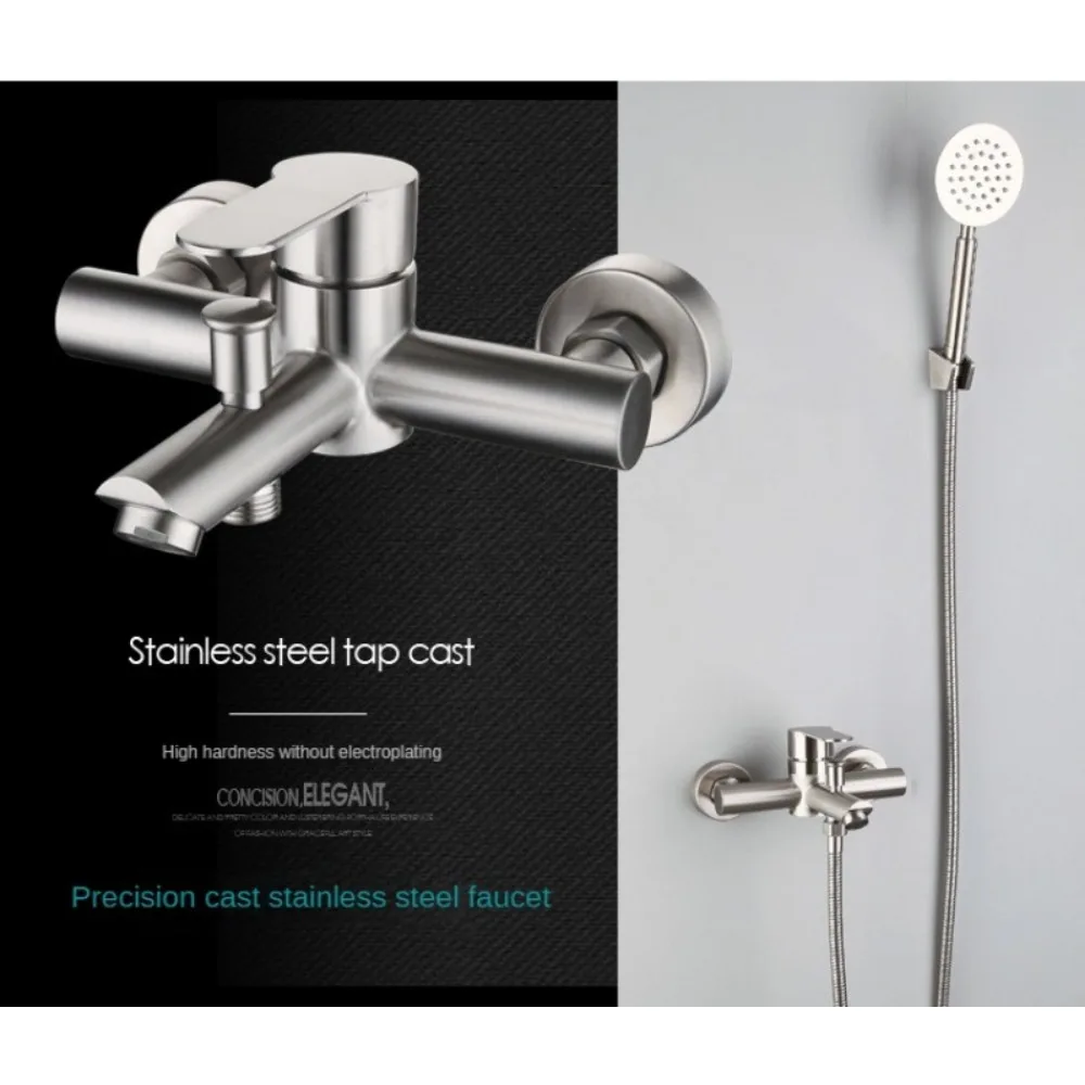 Bathroom-Shower-Faucet-Stainless-Steel-Mixer-Tap-Hot-and-Cold-Bathroom ...