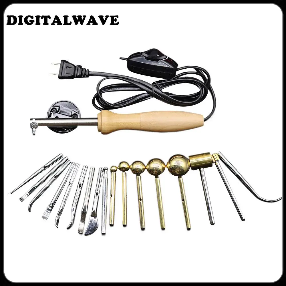220V-Imported-Double-layer-Inner-Pyrographic-Device-Set-17-Head-22-Head ...