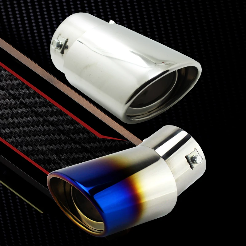 Car-Exhaust-Muffler-Stainless-Steel-Auto-Exhaust-Pipe-Nozzle-Silencer ...