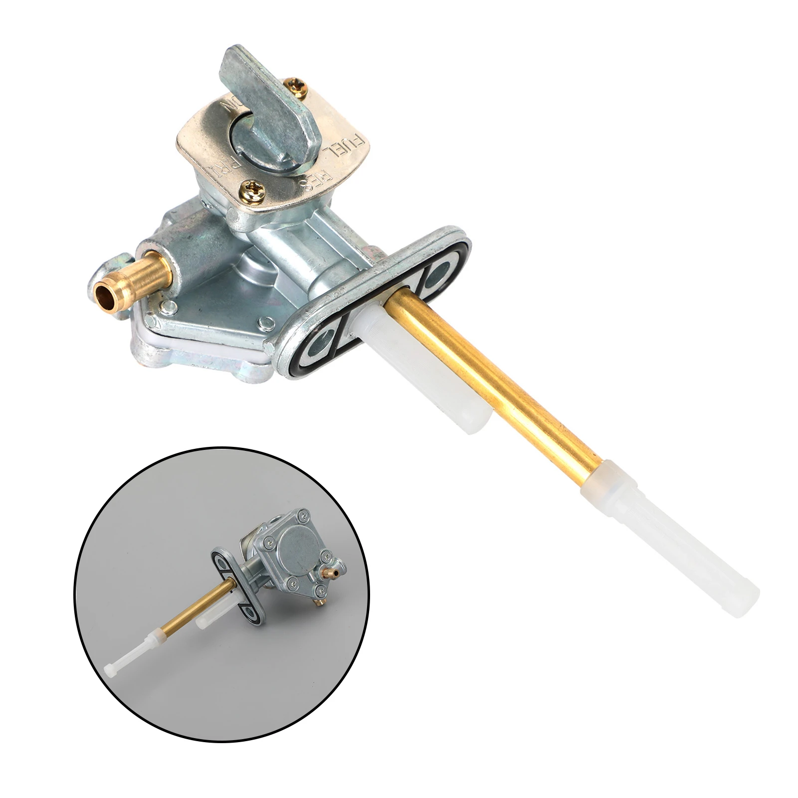 Areyourshop Gas Tank Fuel Cock Valve Petcock fit for Kawasaki ZR400 ZRX ...