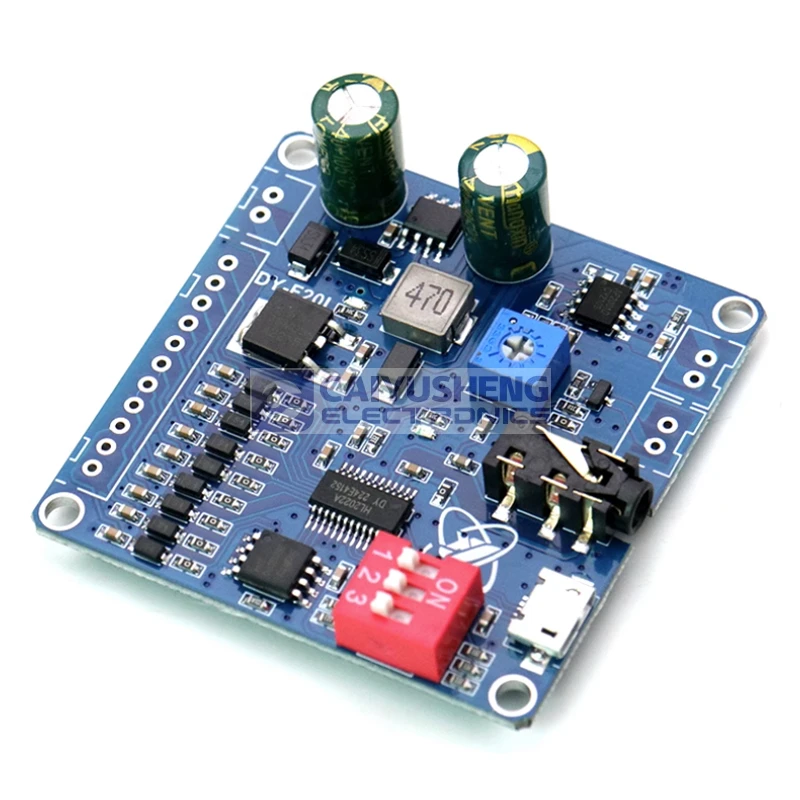 12V24V10W20W-Voice-MP3-Player-Module-One-to-one-Trigger-Custom-Audio ...