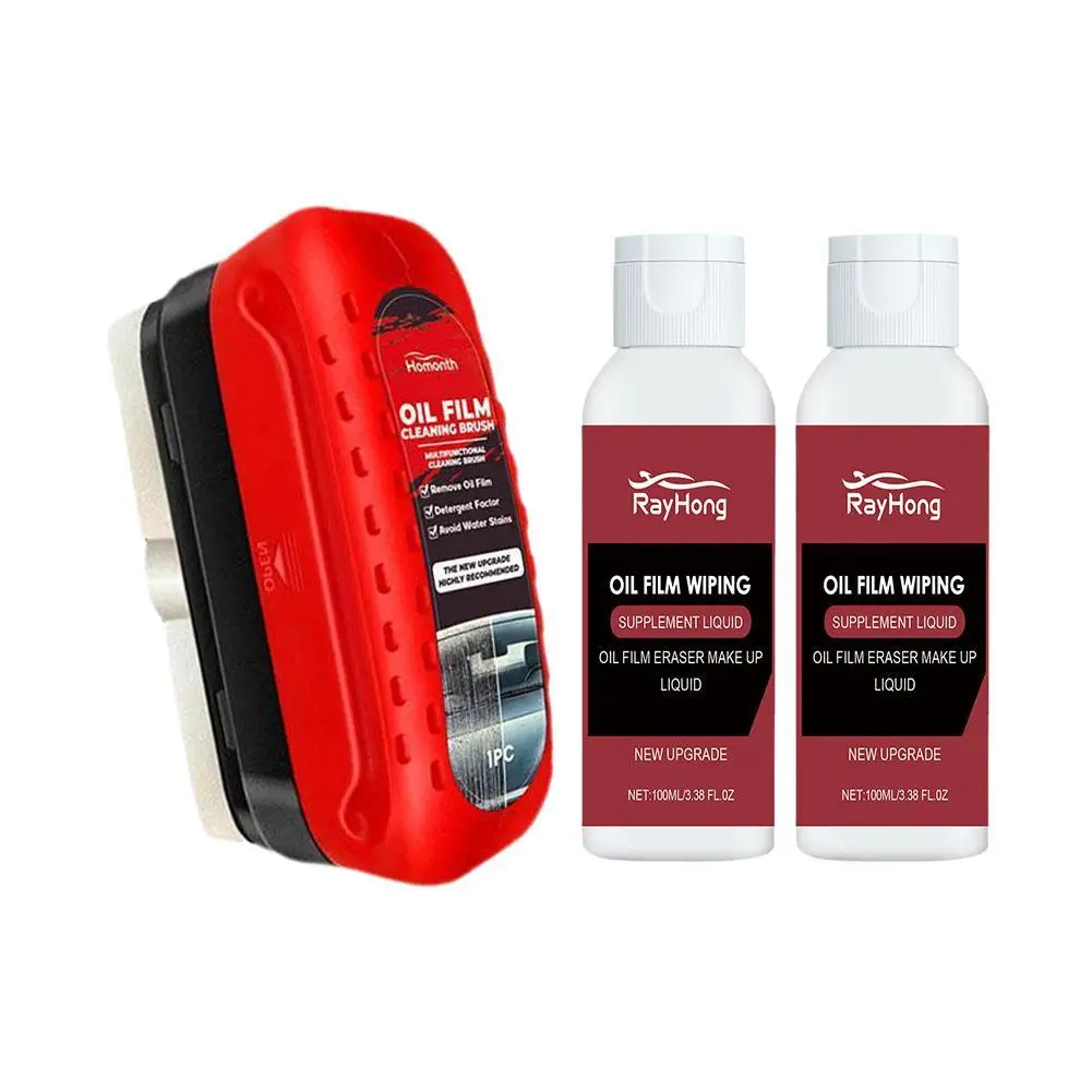 Universal-Car-Oil-Film-Cleaning-Brush-Glass-Cleaning-Liquid-Car-Glass ...