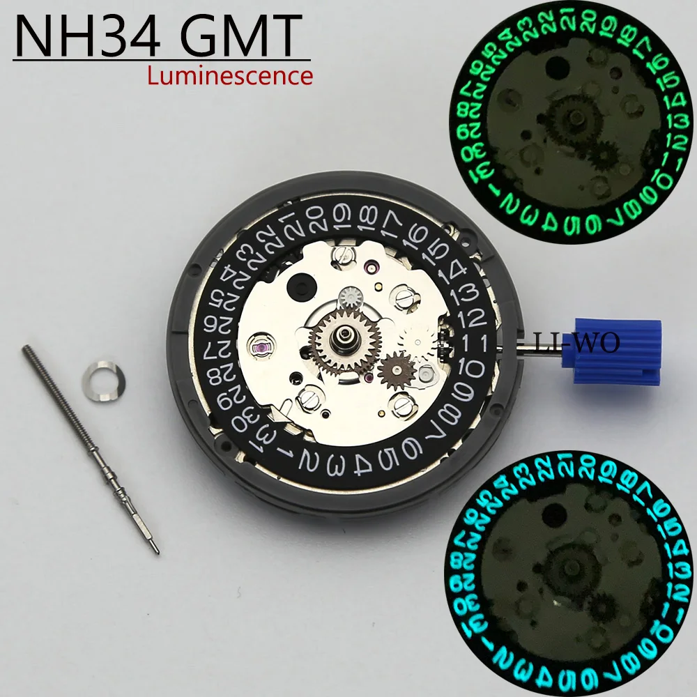 NH34-Movement-Luminous-Calendar-3-3-8-Crown-Seiko-NH34A-High-precision ...