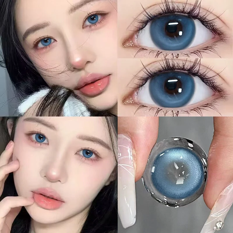 DUOXIU-lentes-de-contacto-de-colores-para-ojos-lentillas-de-color-gris ...