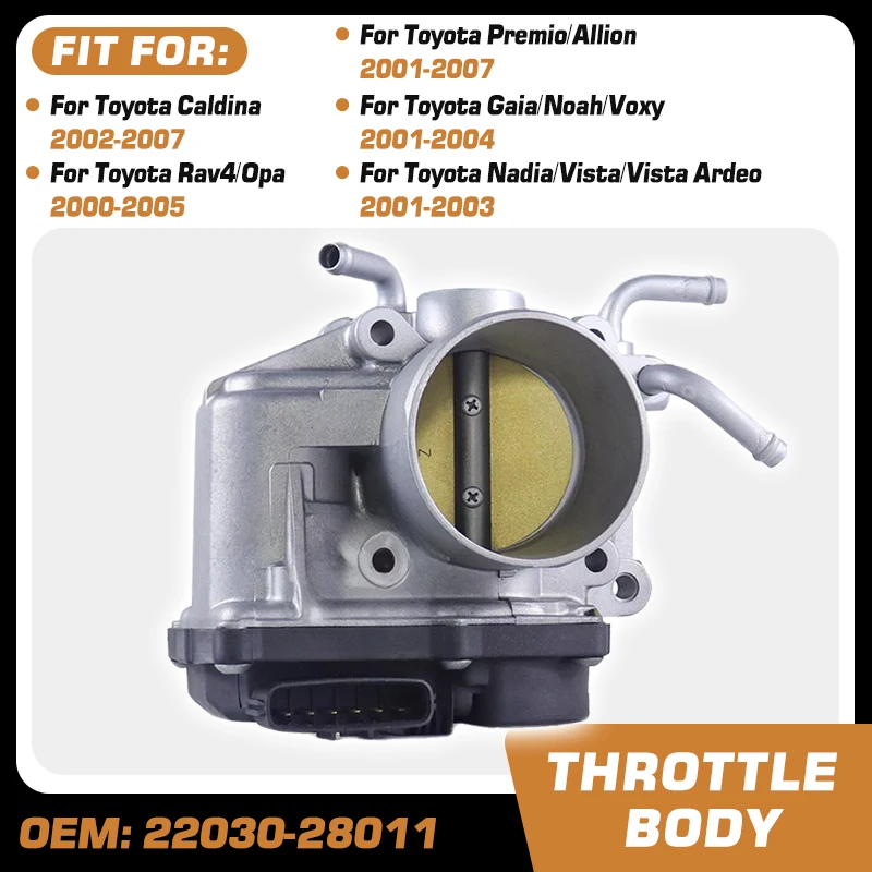 Electric Throttle Body Valve For Toyota Rav4 xa20 mk2 Toyota Premio ...