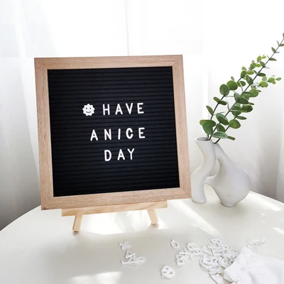 10inch-Wall-Decor-Cork-Board-With-Letter-Blackboard-Pendulum-Board-Very ...