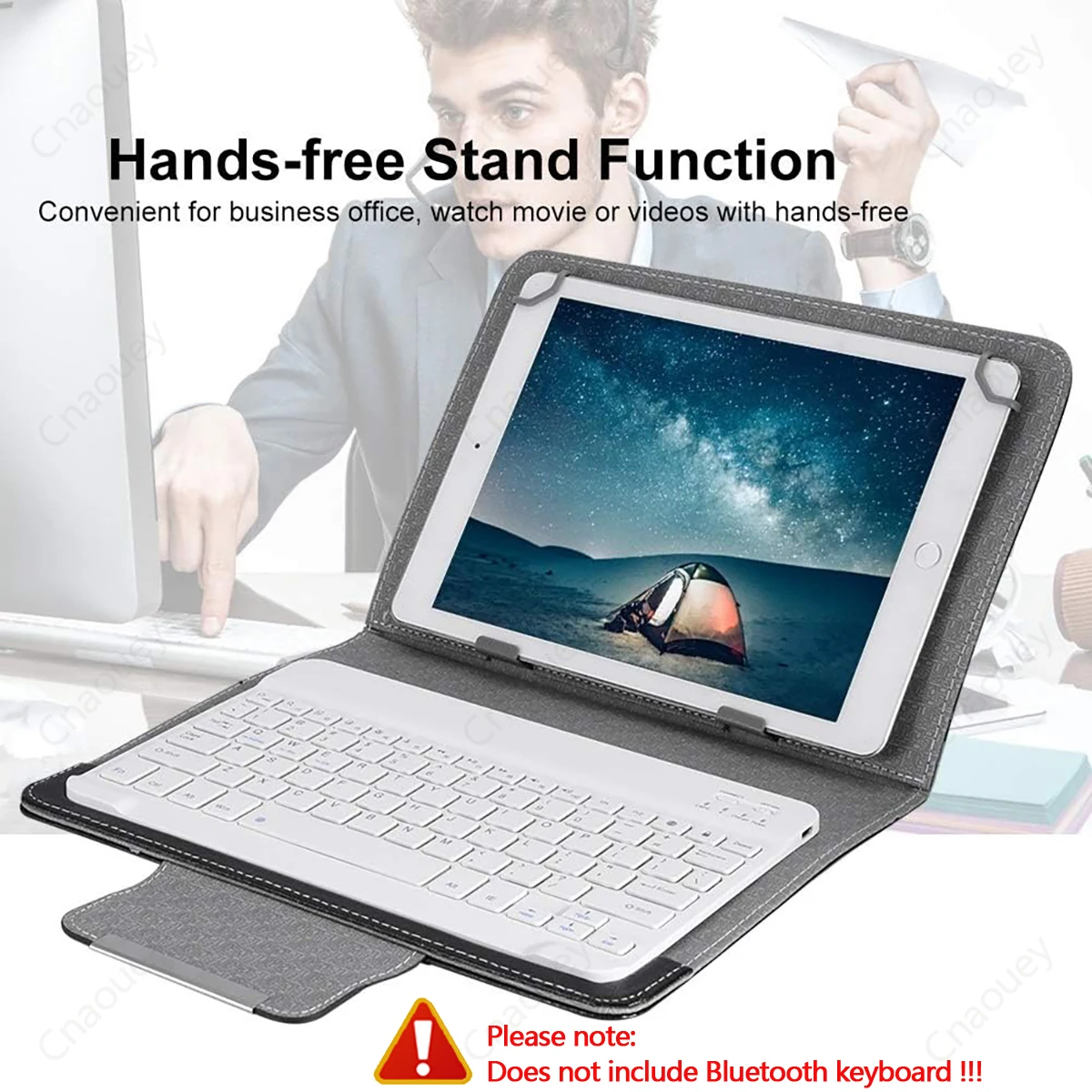 Keyboard-Case-for-7-8-9-10-1-inch-Universal-Tablet-PU-Leather-Tablet ...