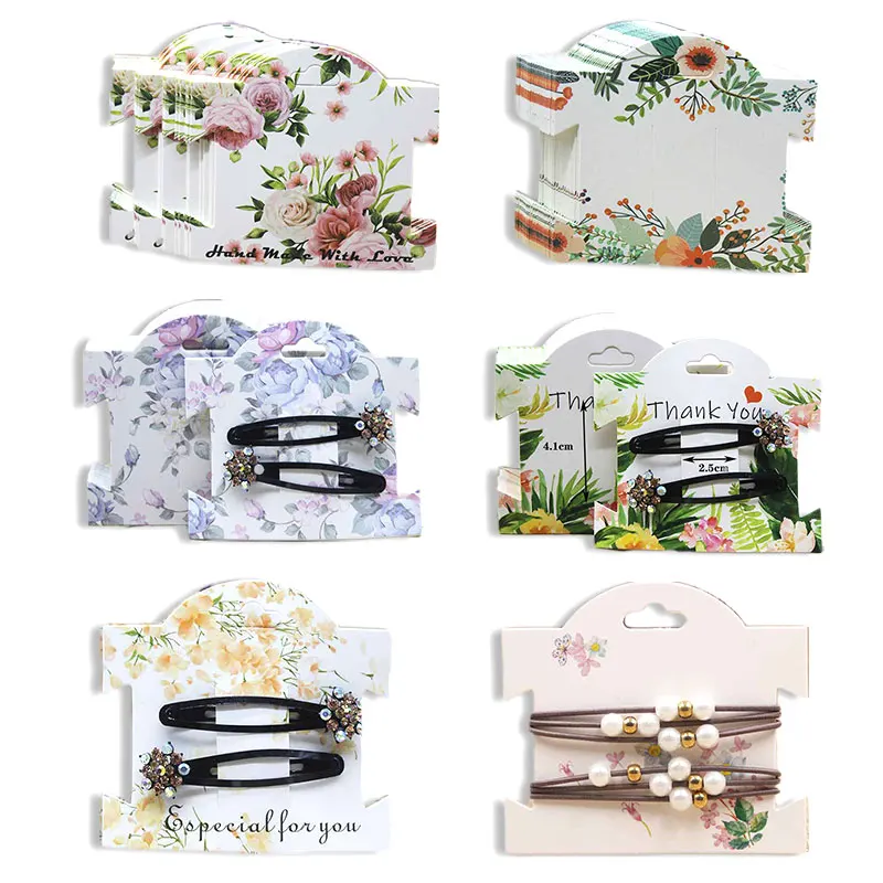 50pcs-10x9cm-Hair-Clips-Card-Hairband-Hairpins-Krafts-Paper-for-DIY ...