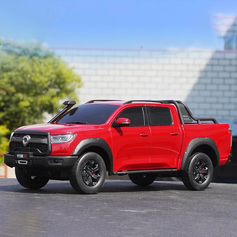1:24 GWM POER Alloy Pickup Truck Scale Car Model Diecast Metal Off-Road ...