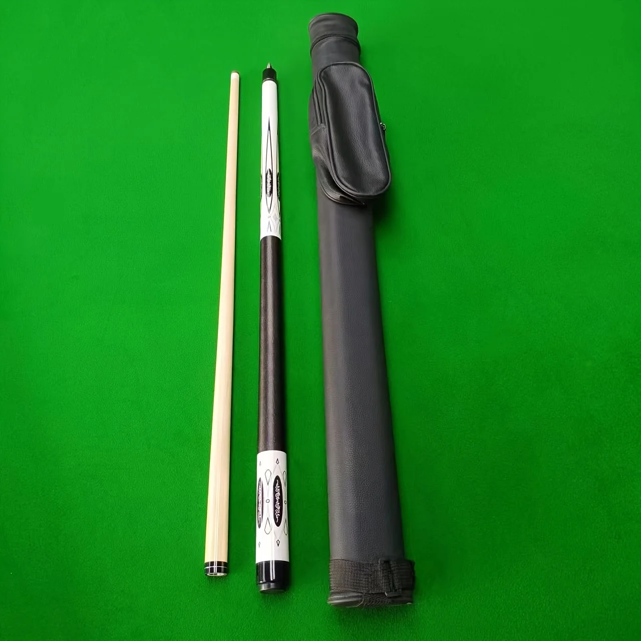 Maple Pool Cue with 13mm Tip Bee Pattern Elements Portable Design ...