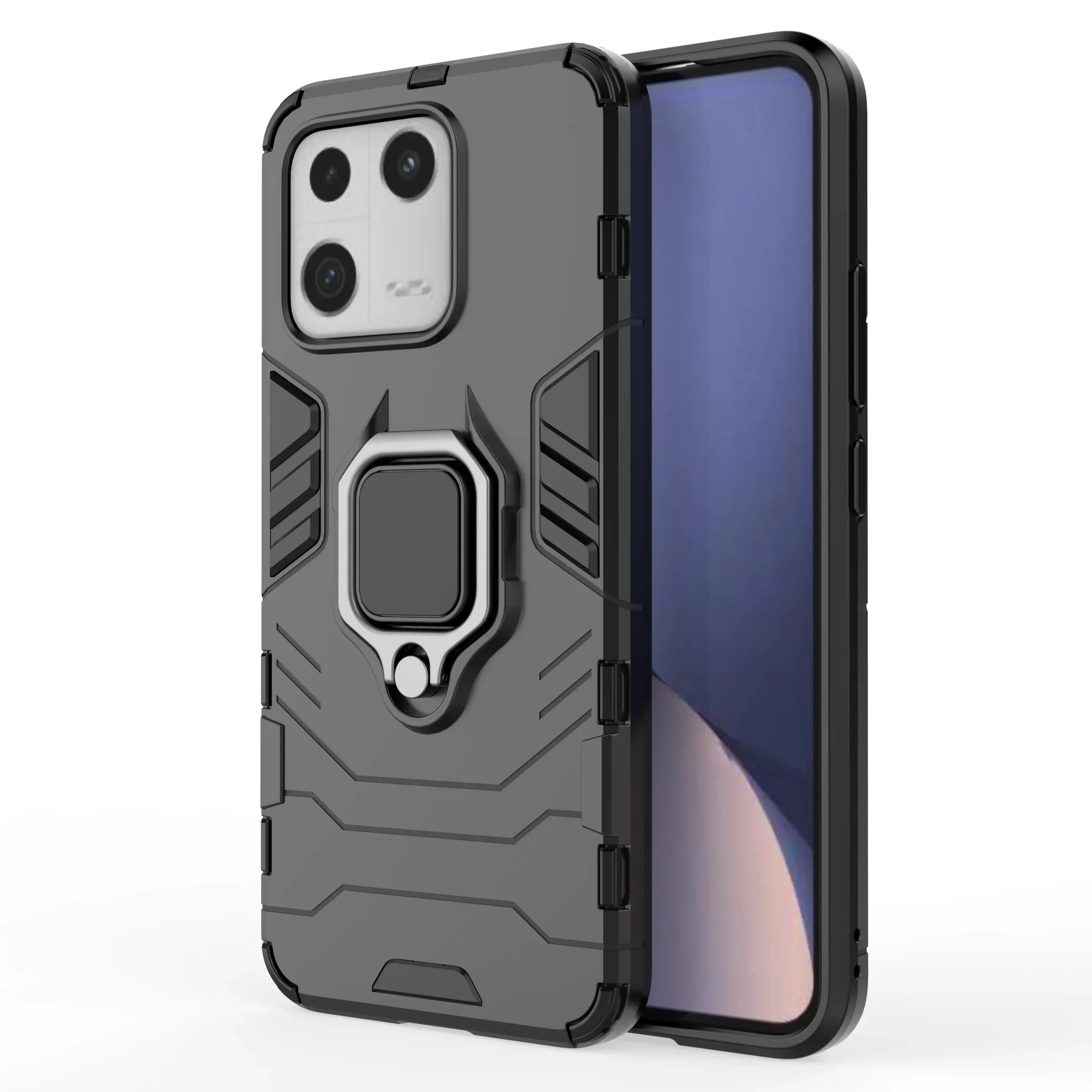 For-Xiaomi-13-Case-Silicone-TPU-Hard-Plastic-Armor-Back-Phone-Casing ...