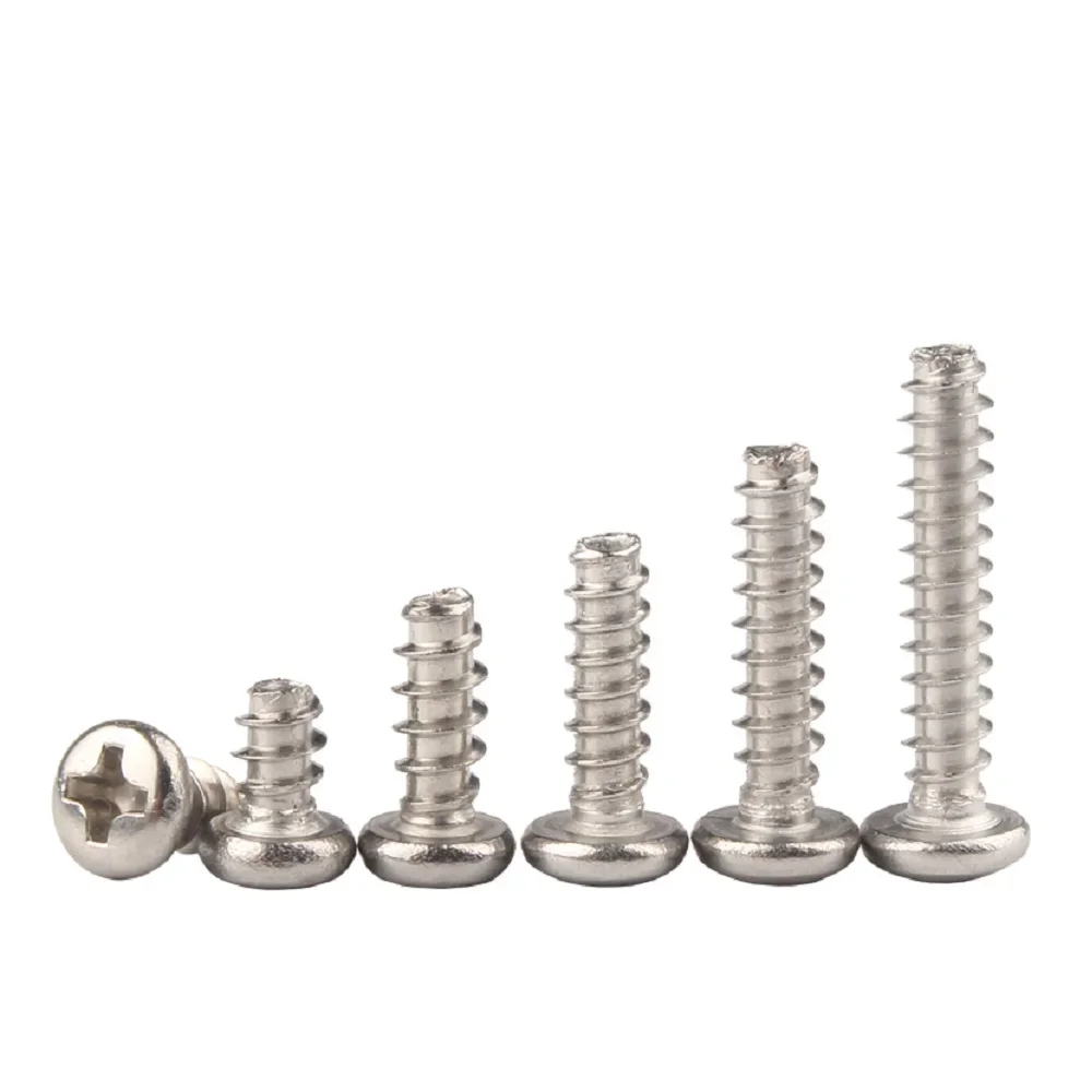 10-100pcs PB [M1-M5] Pan Head Stainless Steel 304 Electronic Micro ...