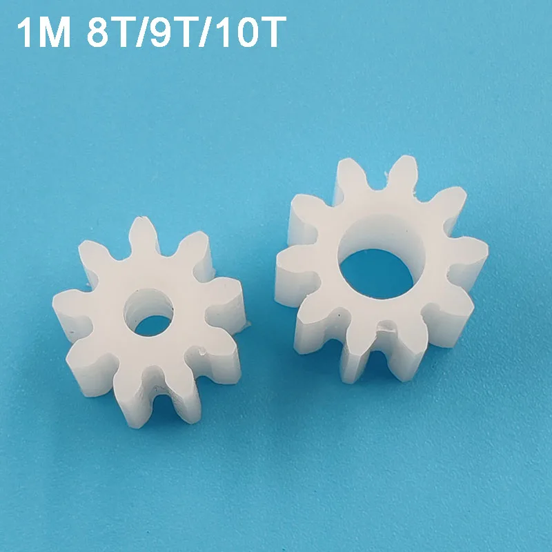 1M-8T-9T-10-Teeth-Mechanical-Gear-Hole-3-4-5-6mm-DIY-Repair-Pinion ...