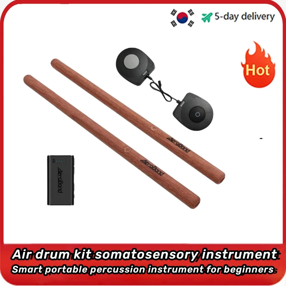 Portable-Drum-2-Plus-Somatosensory-Digital-Electronic-Air-Drum-Stick ...