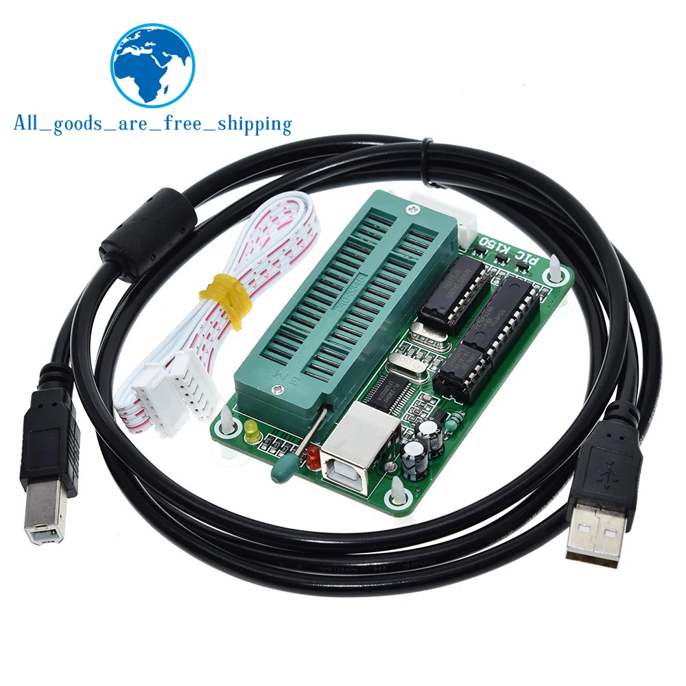 TZT 1/3SET PIC Microcontroller USB Automatic Programming Programmer ...