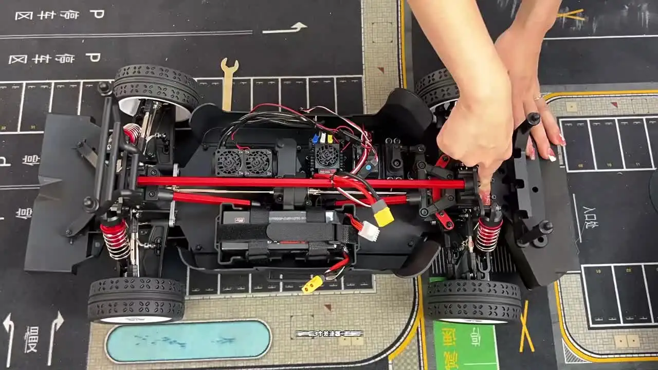 MJX 7303 Hyper GO 1/7 RC Car Citroen C3 Моделирование гонок на выносливость высокоскоростного ...