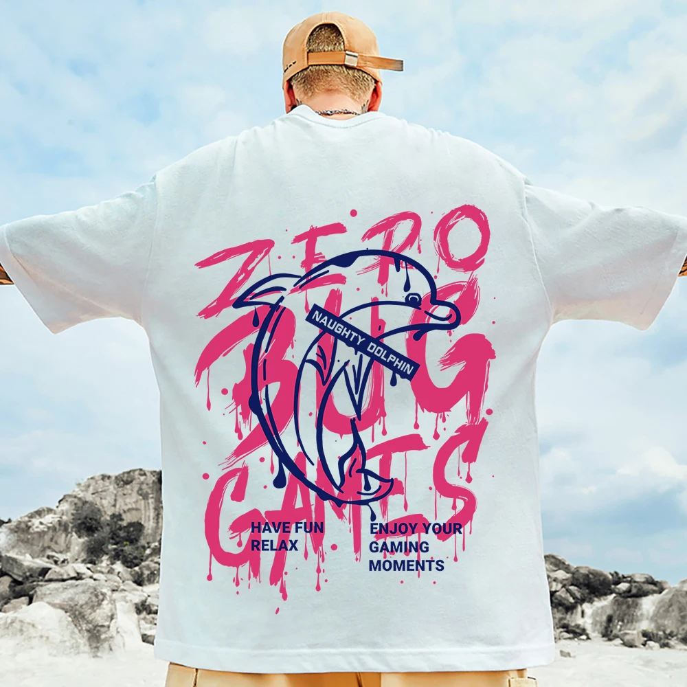 Habe-Fun-Relax-Zero-Bug-Games-Print-Tee-Shirt-Male-Cotton-Soft-T-Shirt ...