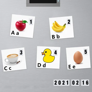 120 Pieces Magnetic Numbers Mathematical Operation Magnets Calendar ...