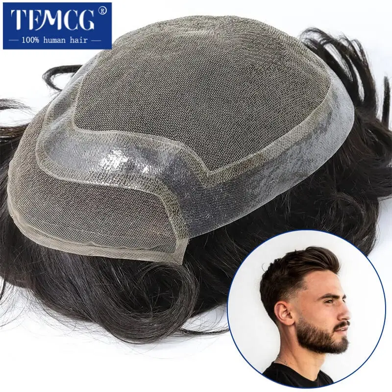 Hollywood-Toupee-Men-Wig-Breathable-Wigs-For-Men-100-Natural-Human-Hair ...